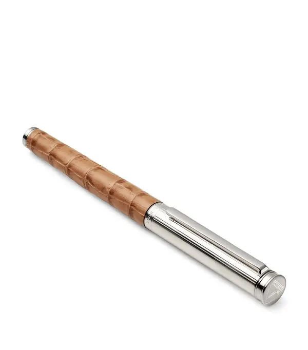 ASPINAL OF LONDON Leather Rollerball Pen