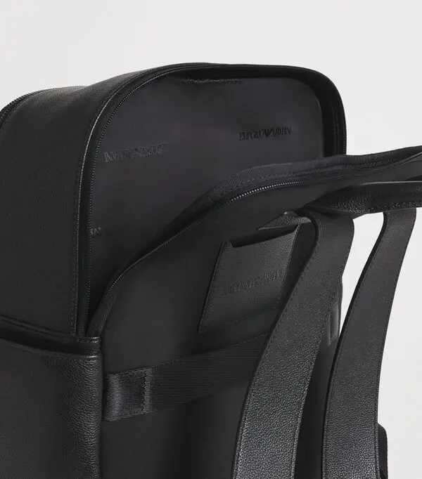 Emporio Armani Leather Backpack
