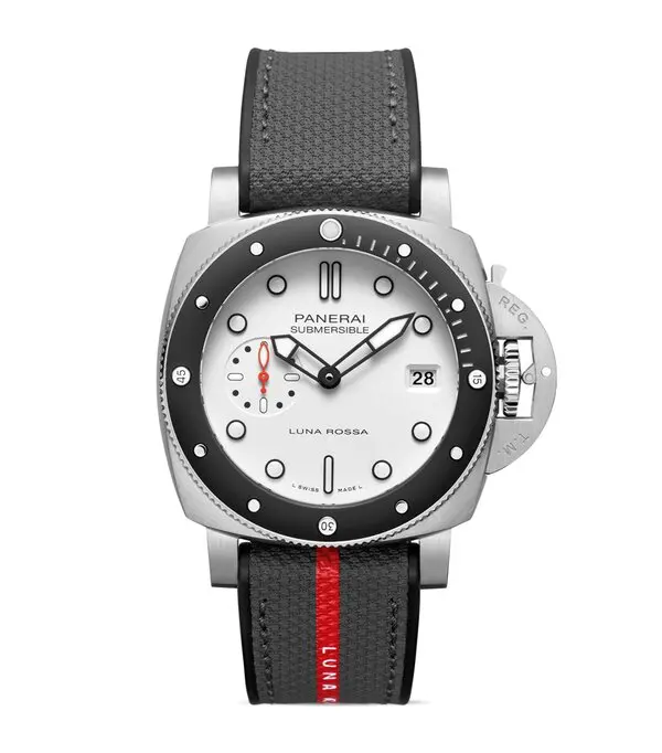 Panerai Stainless Steel Submersible Watch - White