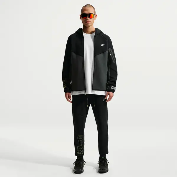 Nike Tech Fleece Full-zip Windrunner Jacket - Black