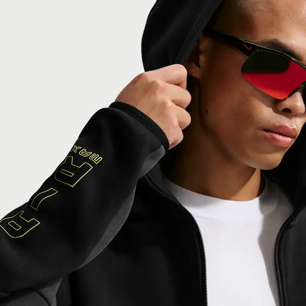 Nike Tech Fleece Full-zip Windrunner Jacket - Black