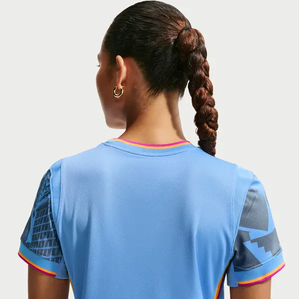 Nike Houston Dash Stadium Away Dri-fit Nwsl Replica Jersey - Blue