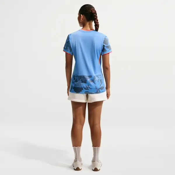 Nike Houston Dash Stadium Away Dri-fit Nwsl Replica Jersey - Blue