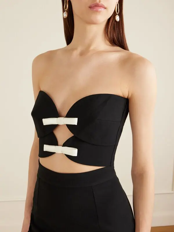 ILKYAZ OZEL The New Arrivals Bustier Mini Dress