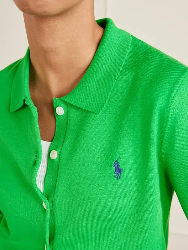 Polo Ralph Lauren Cotton-blend Cardigan - Green