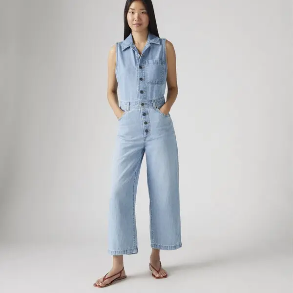 LEVI'S Lightweight Sleeveless Jumpsuit - Home Improvement Jum