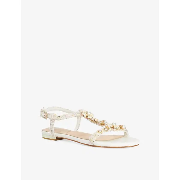 DUNE Nature Woven Sandals
