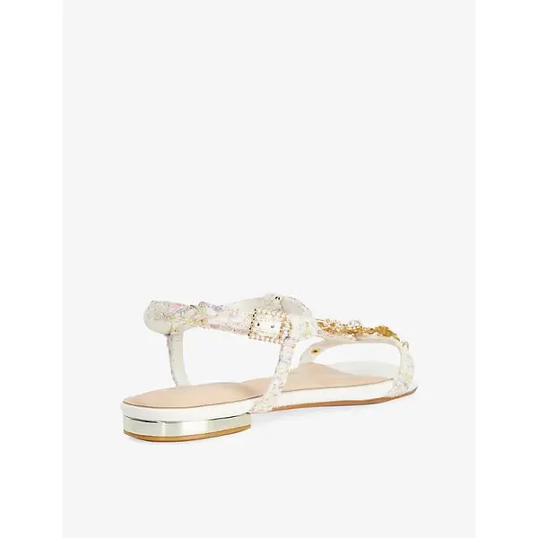 DUNE Nature Woven Sandals