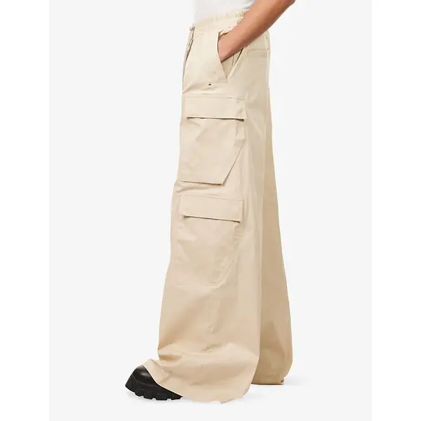 Rick Owens Cargobelas Wide-leg Trousers - Sand
