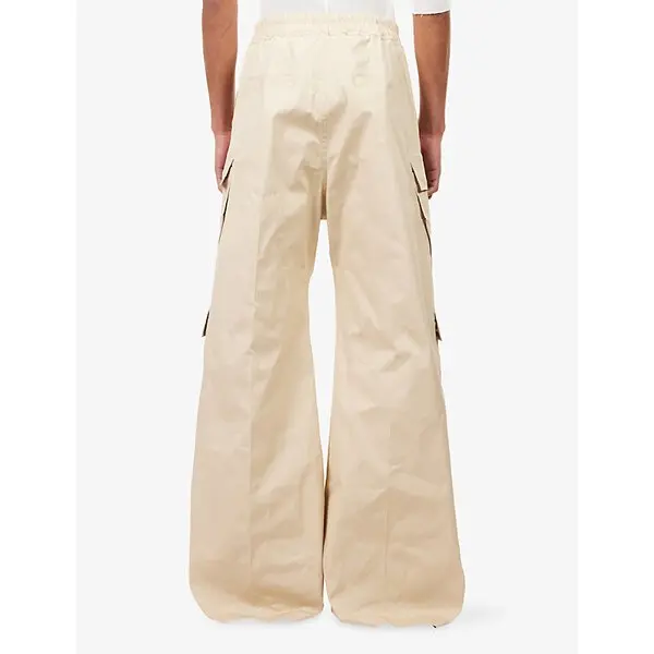 Rick Owens Cargobelas Wide-leg Trousers - Sand