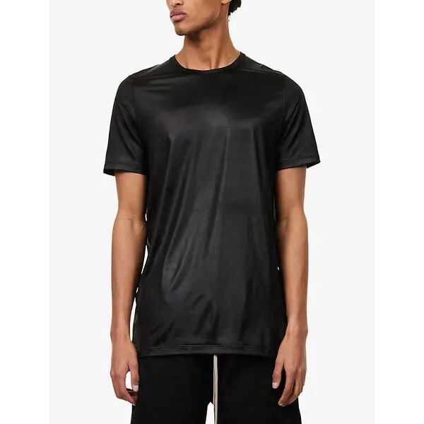 Rick Owens Level Crew-neck Jersey T-shirt - Black