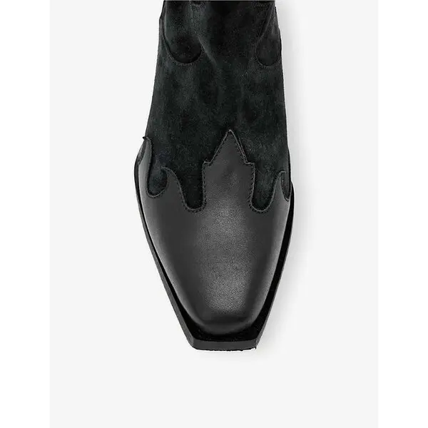 ALLSAINTS Dolly Western Boots - Black