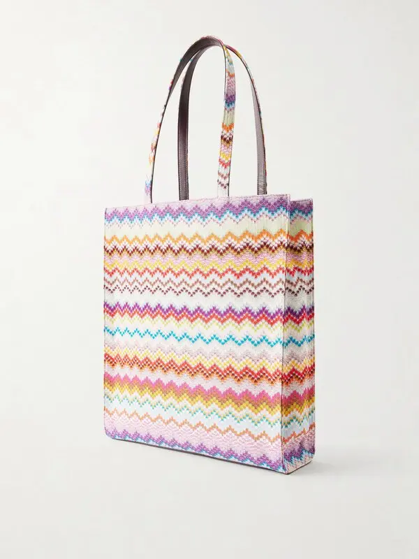 Missoni Striped Lurex Tote - Multi