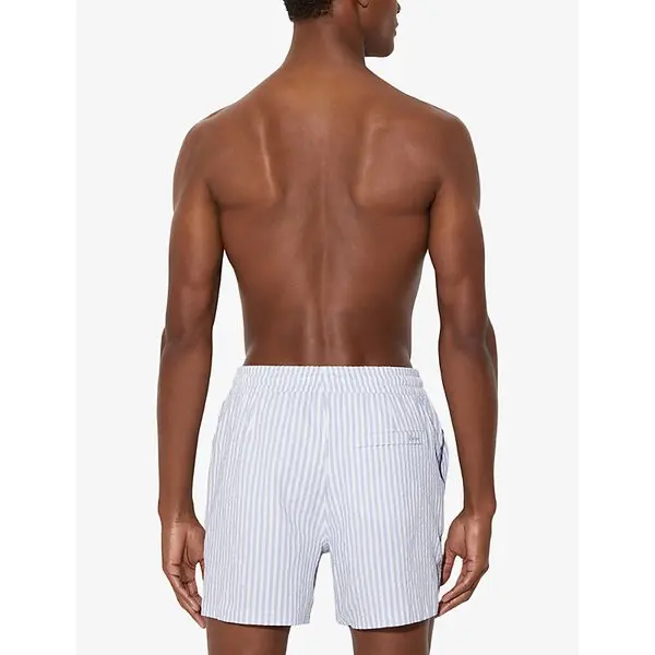 REISS Striped Swim Shorts