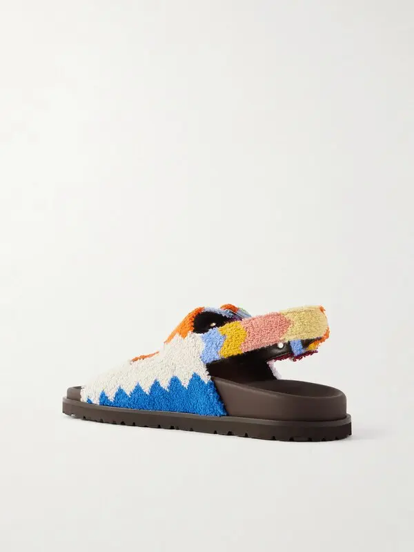 Missoni Mia Striped Terry Sandals - Multi