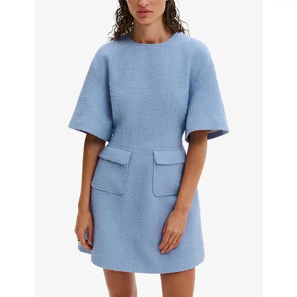 MALINA Rayna Boucle Mini Dress