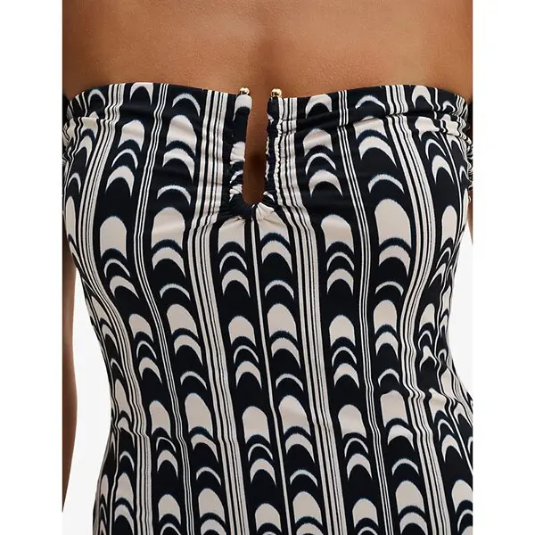 MALINA Abstract-print Swimsuit