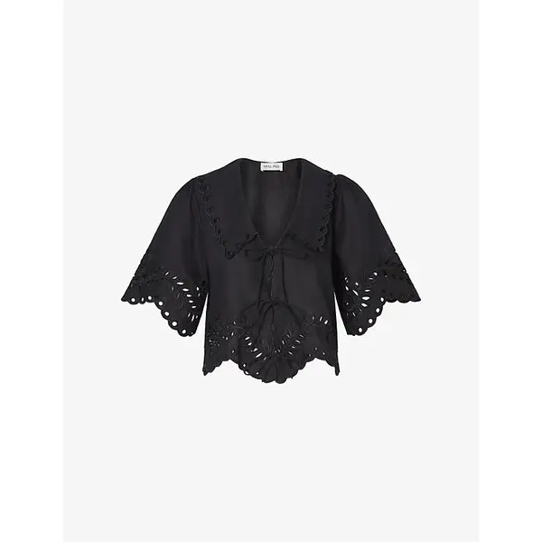 MALINA Estela Blouse - Black
