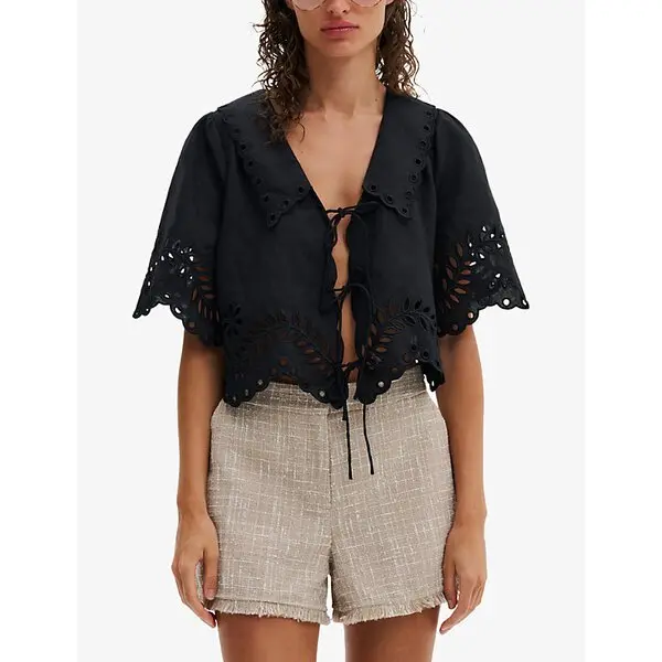 MALINA Estela Blouse - Black