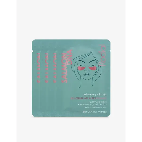 Rodial Salmon Dna Jelly Pack Of Four Eye Patches - One-color