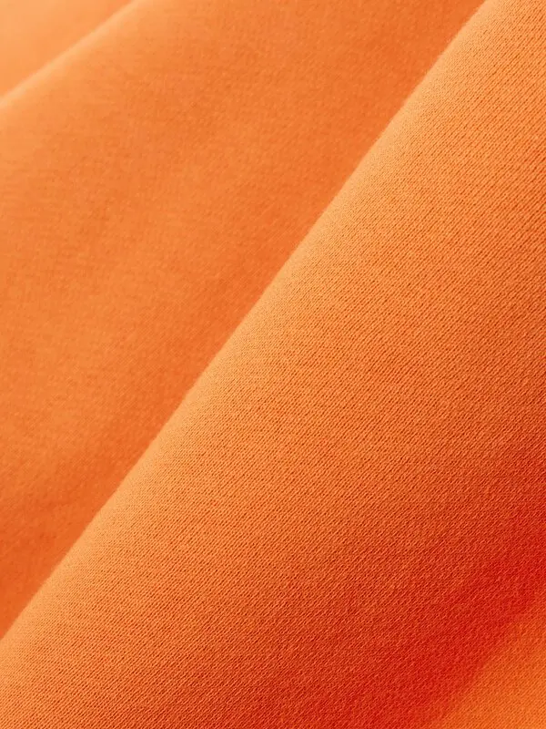 JAMIE HALLER The Daily Cotton-terry Sweatshirt - Orange