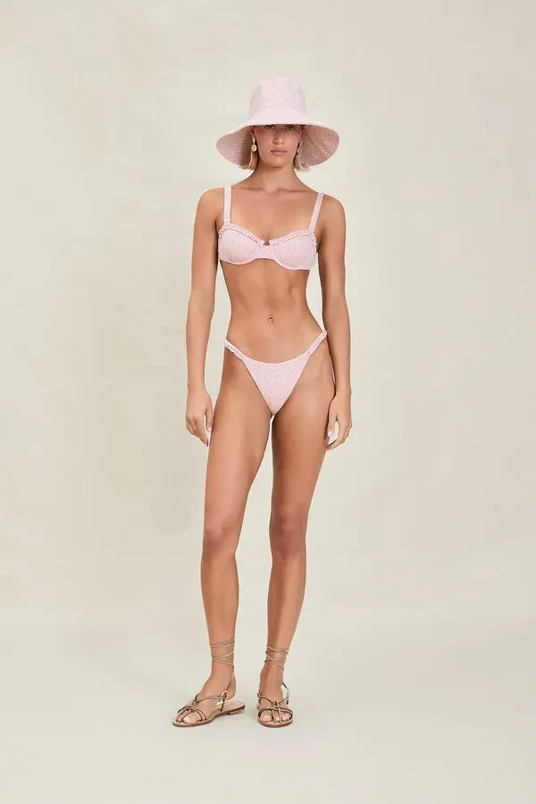 Devon Windsor Audrey Bikini Bottom - White