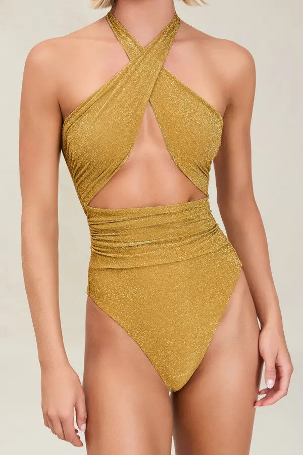 Devon Windsor Quincy Full Piece - Metallic