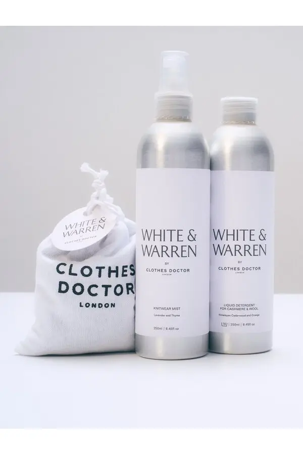 WHITE & WARREN Cashmere Care Kit - White