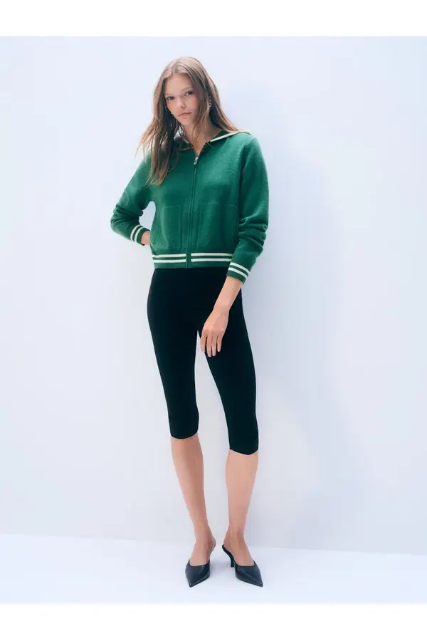 WHITE & WARREN Cashmere-blend Varsity Hoodie