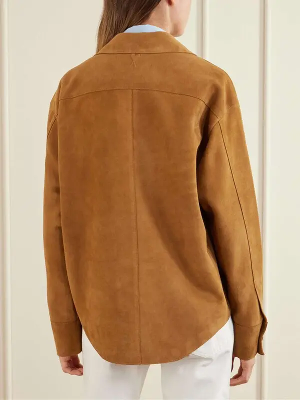 AMI Paris Suede Overshirt