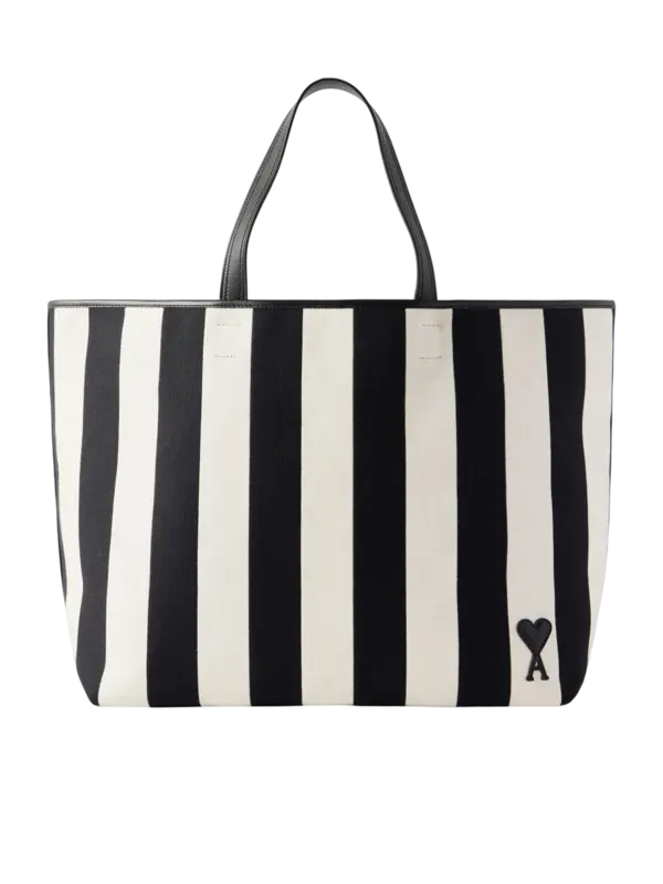 Ami De Coeur Striped Tote - Multi