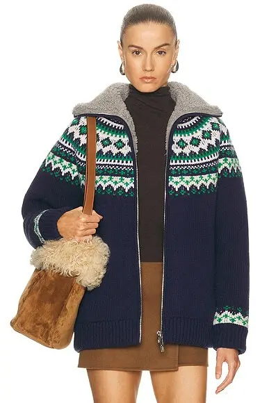 Miu Miu Wool Fairisle Sweater