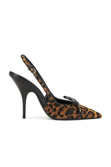Miu Miu St. Leopardo 105 Modellerie Pump