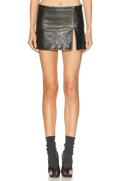 Miu Miu Vitello Skirt