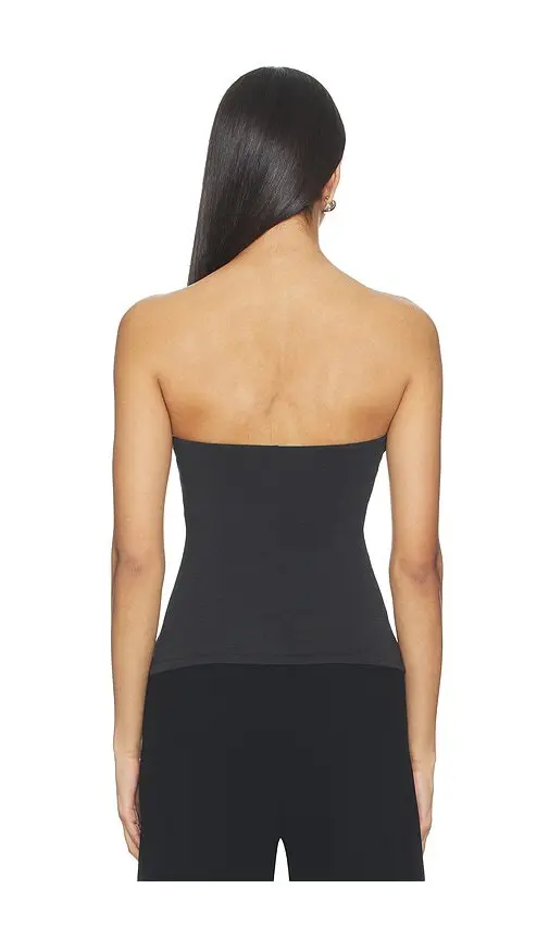SKIMS Cotton Jersey Tube Top - Soot