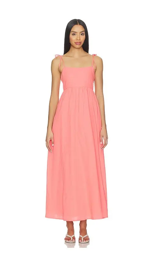 Beach Riot Valory Maxi Dress - Coral Sea