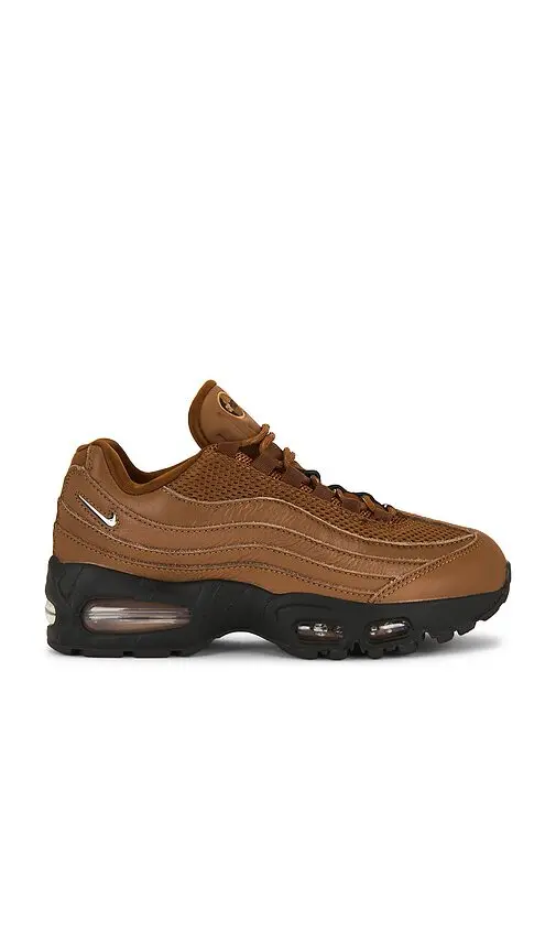 Nike Air Max 95 Slim Sneaker - Light British Tan  Flax  & Velvet Brown