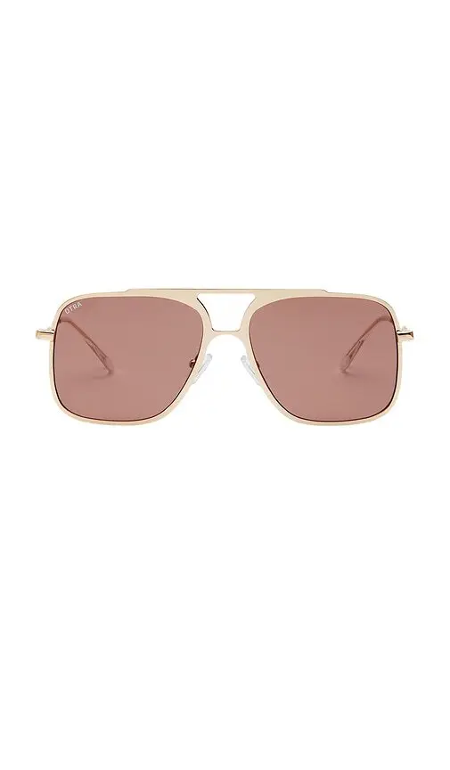 OTRA Bodie Sunglasses - Gold & Smokey Brown