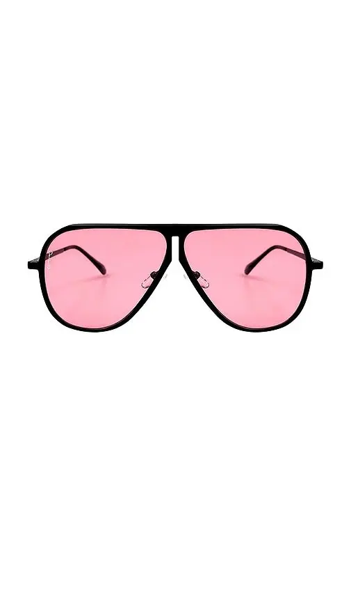 OTRA Ava Sunglasses - Black & Pink