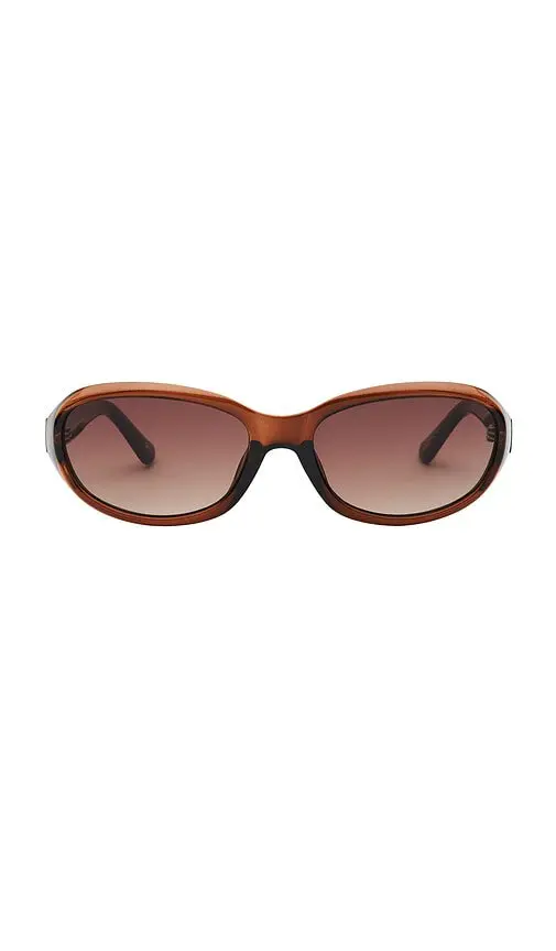 OTRA Elsa Sunglasses - Trans Maple & Brown Fade