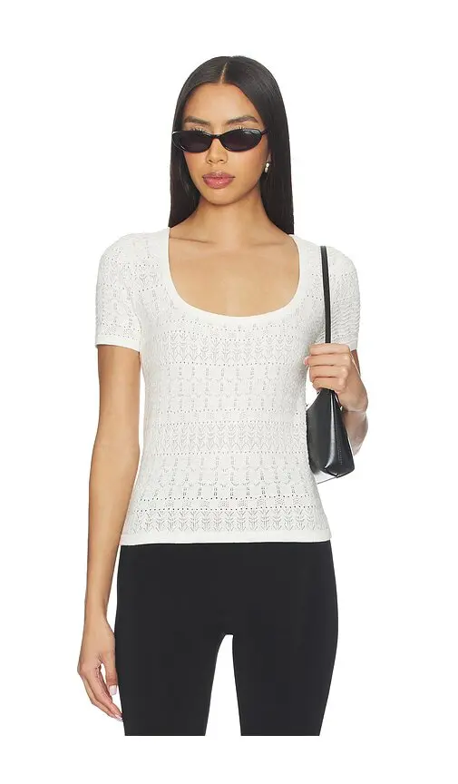 Paige Etoile Knit Top - Ivory