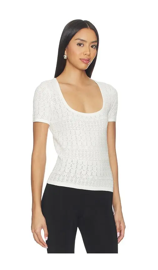 Paige Etoile Knit Top - Ivory