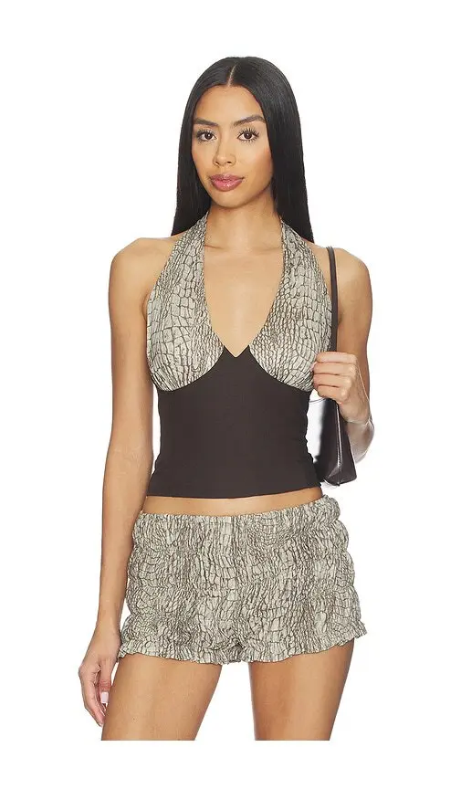 BY.DYLN Harmony Halterneck Top