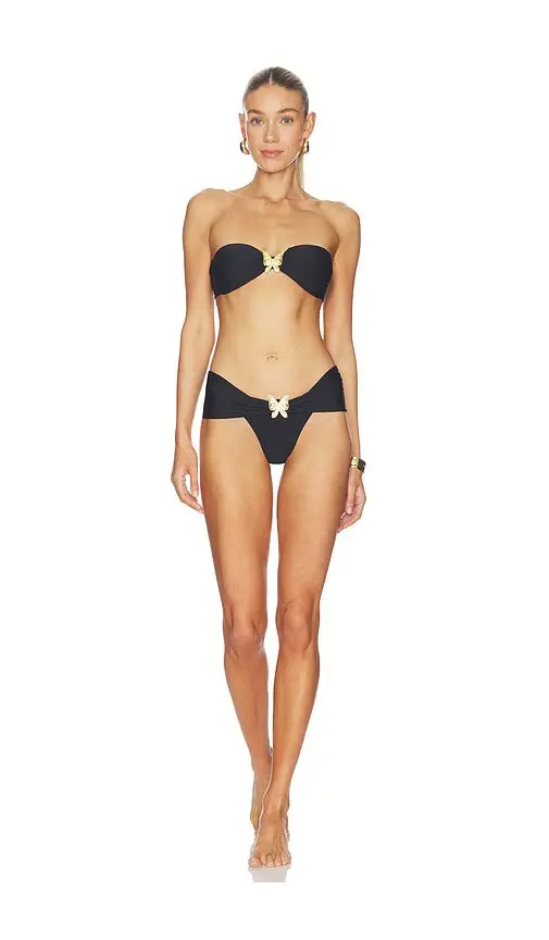 Luli Fama Bandeau Bikini Top