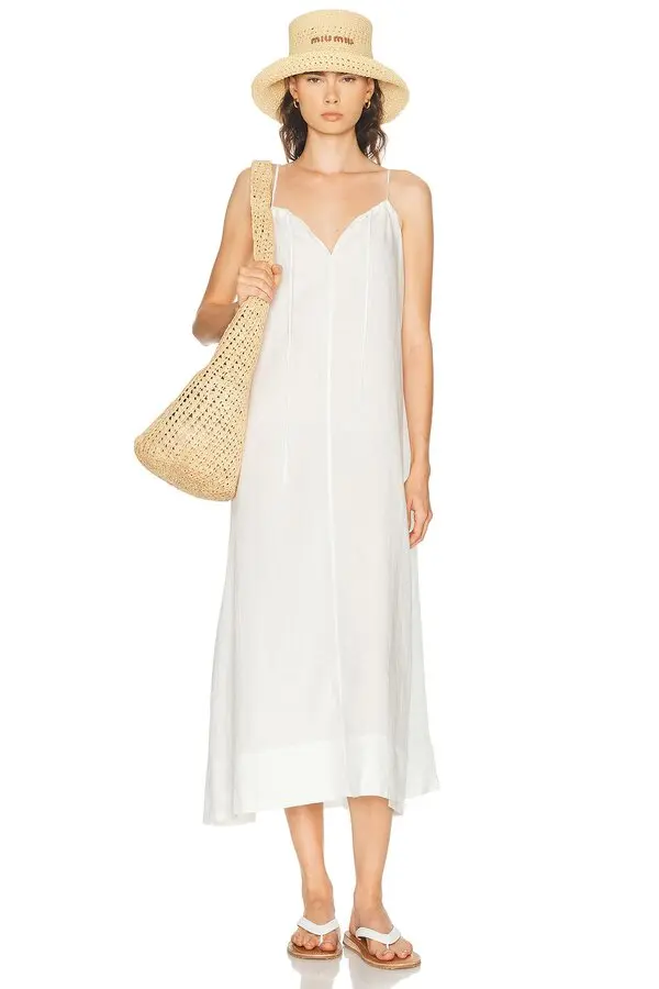 LEFT ON FRIDAY Leisure Maxi Dress - Coconut