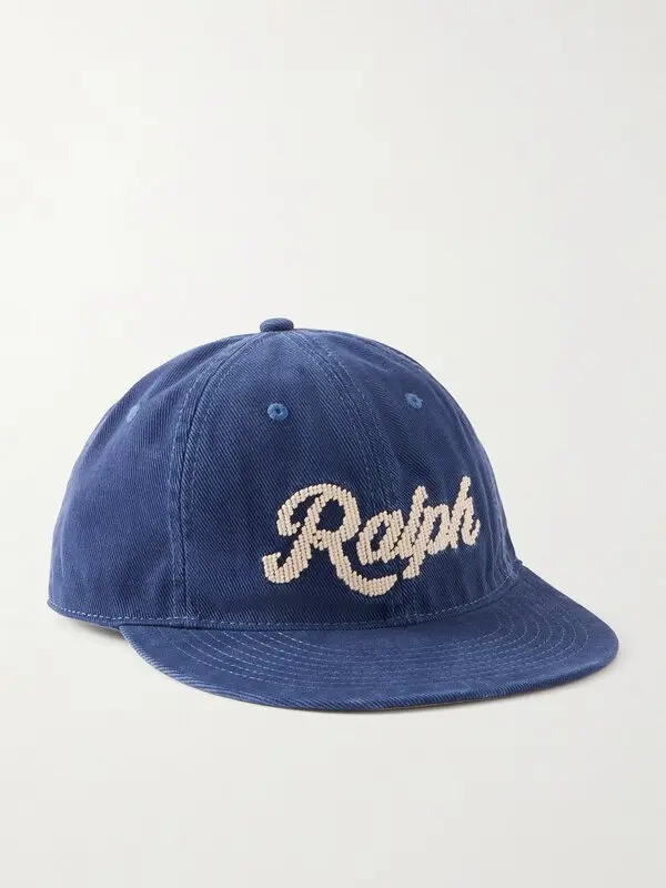 Polo Ralph Lauren Logo-embroidered Baseball Cap - Blue