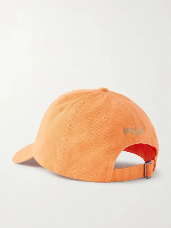 Polo Ralph Lauren Logo-embroidered Cotton-twill Baseball Cap