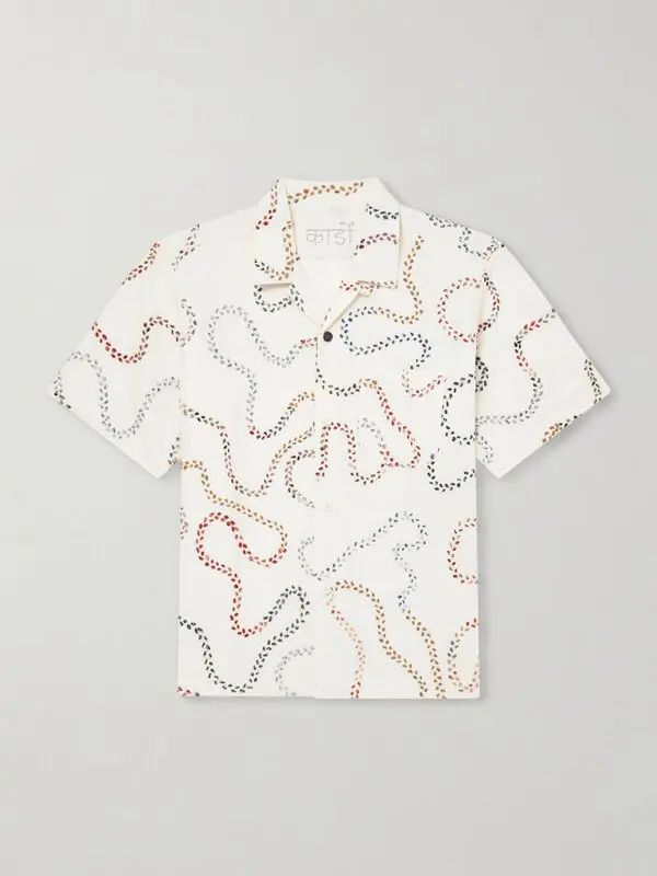 KARDO Ronen Cotton Shirt - Neutrals