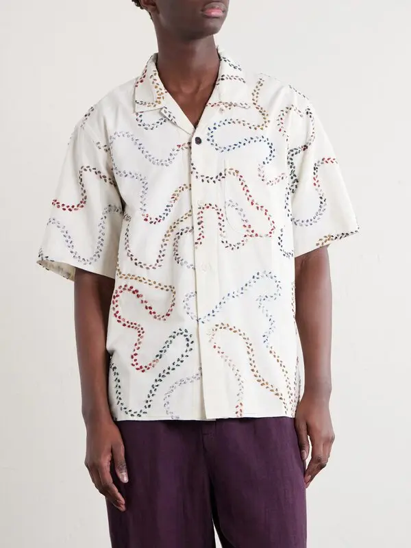 KARDO Ronen Cotton Shirt - Neutrals