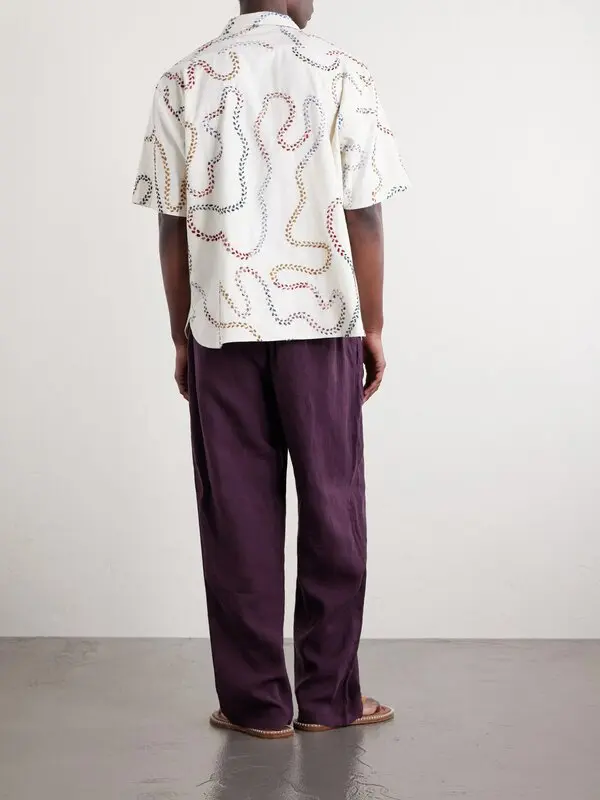 KARDO Ronen Cotton Shirt - Neutrals